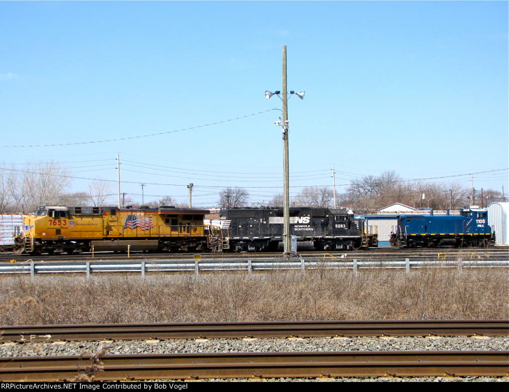 UP 7653, NS 5283, PRLX 1105
